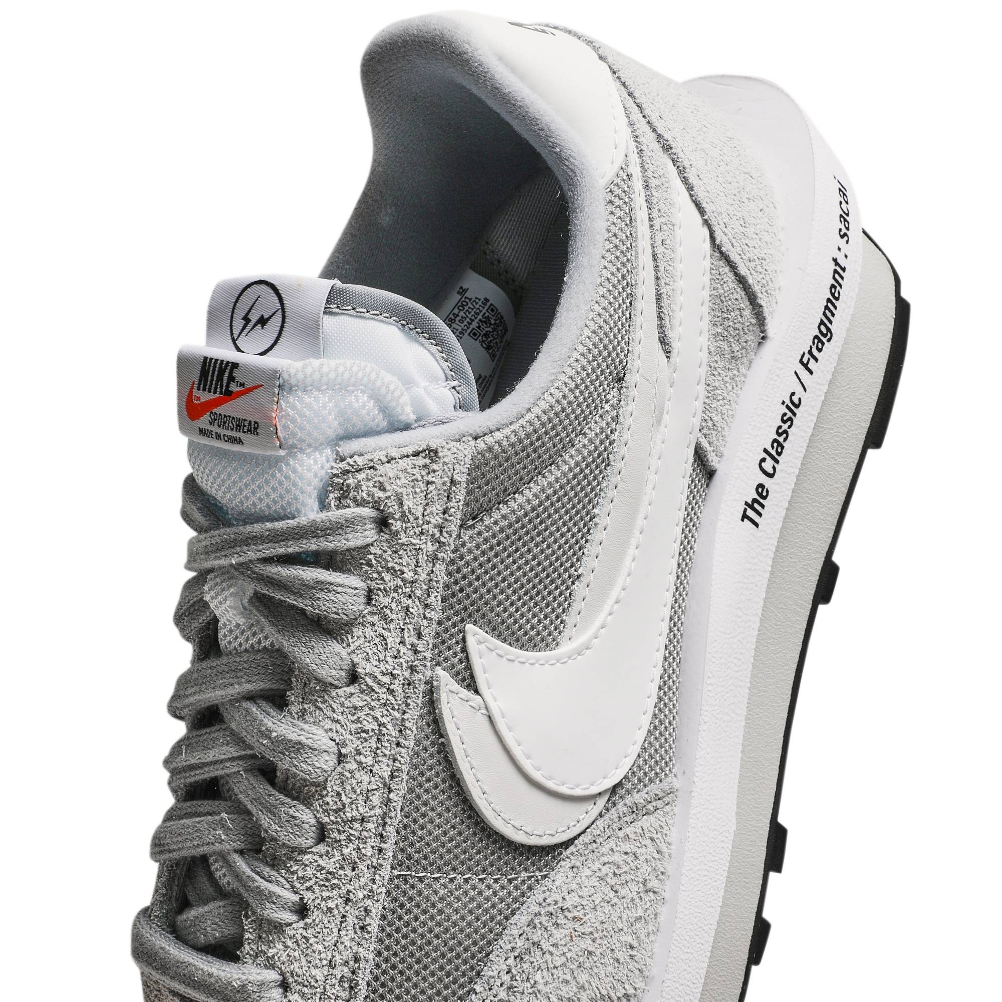 Fragment Design x sacai x Nike LDV Waffle ‘Light Smoke Grey’ DH2684-001 ...