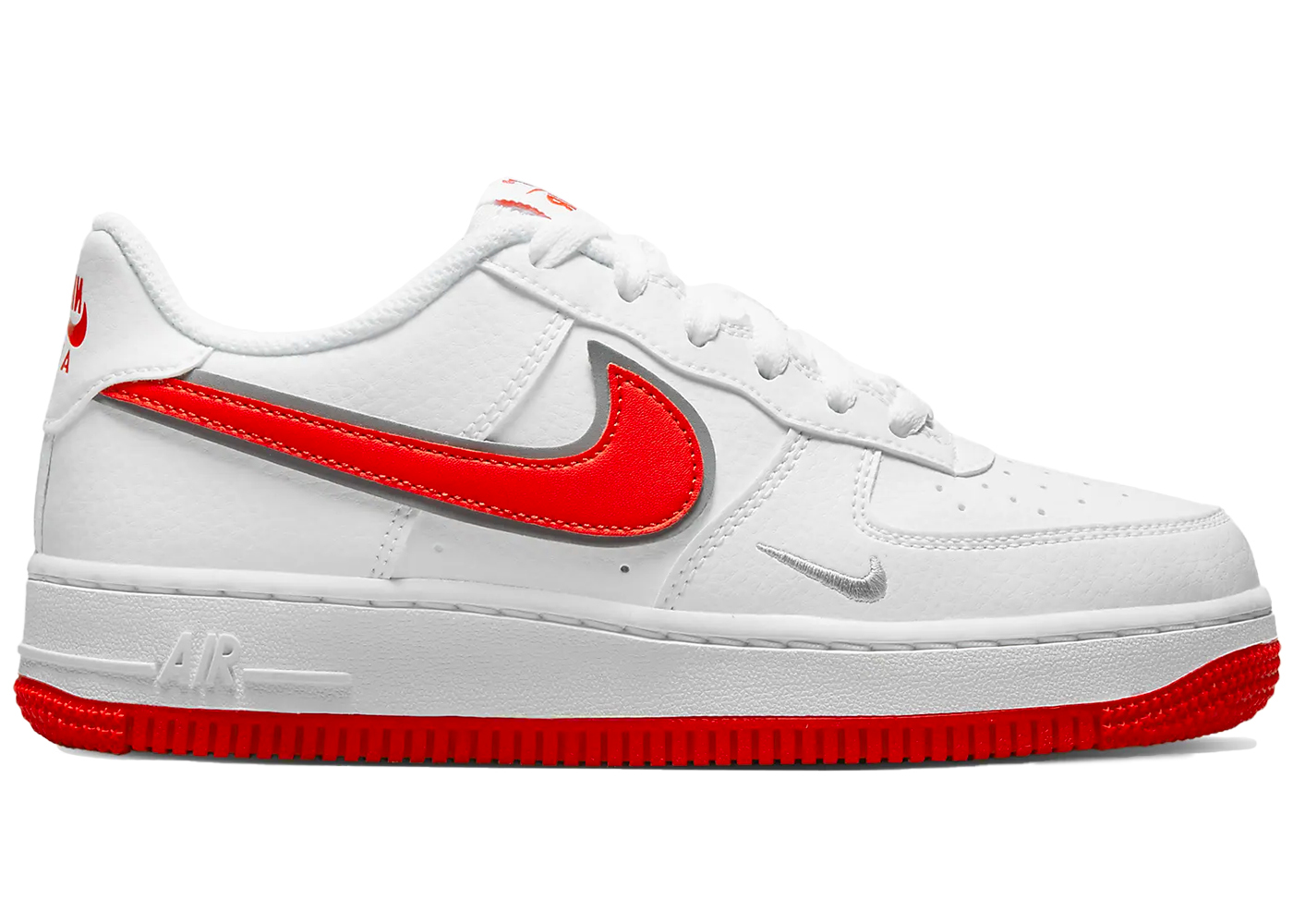 Nike Air Force 1 SE ‘Mini Swoosh – White Habanero Red’ DX9269-101 ...