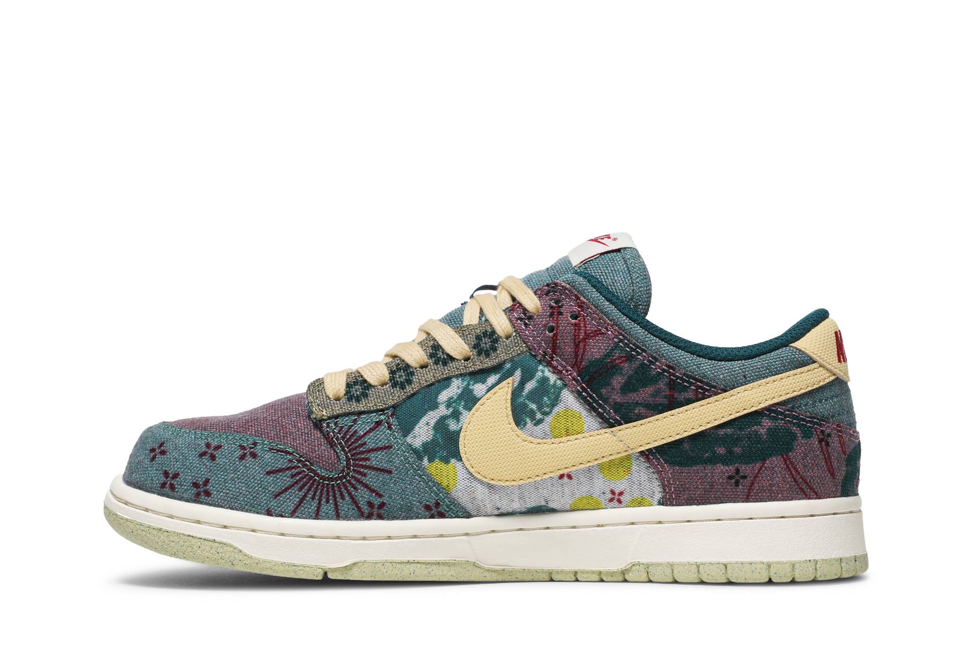 Nike Dunk Low ‘Community Garden’ [also worn by Wang Yibo] CZ9747-900 ...