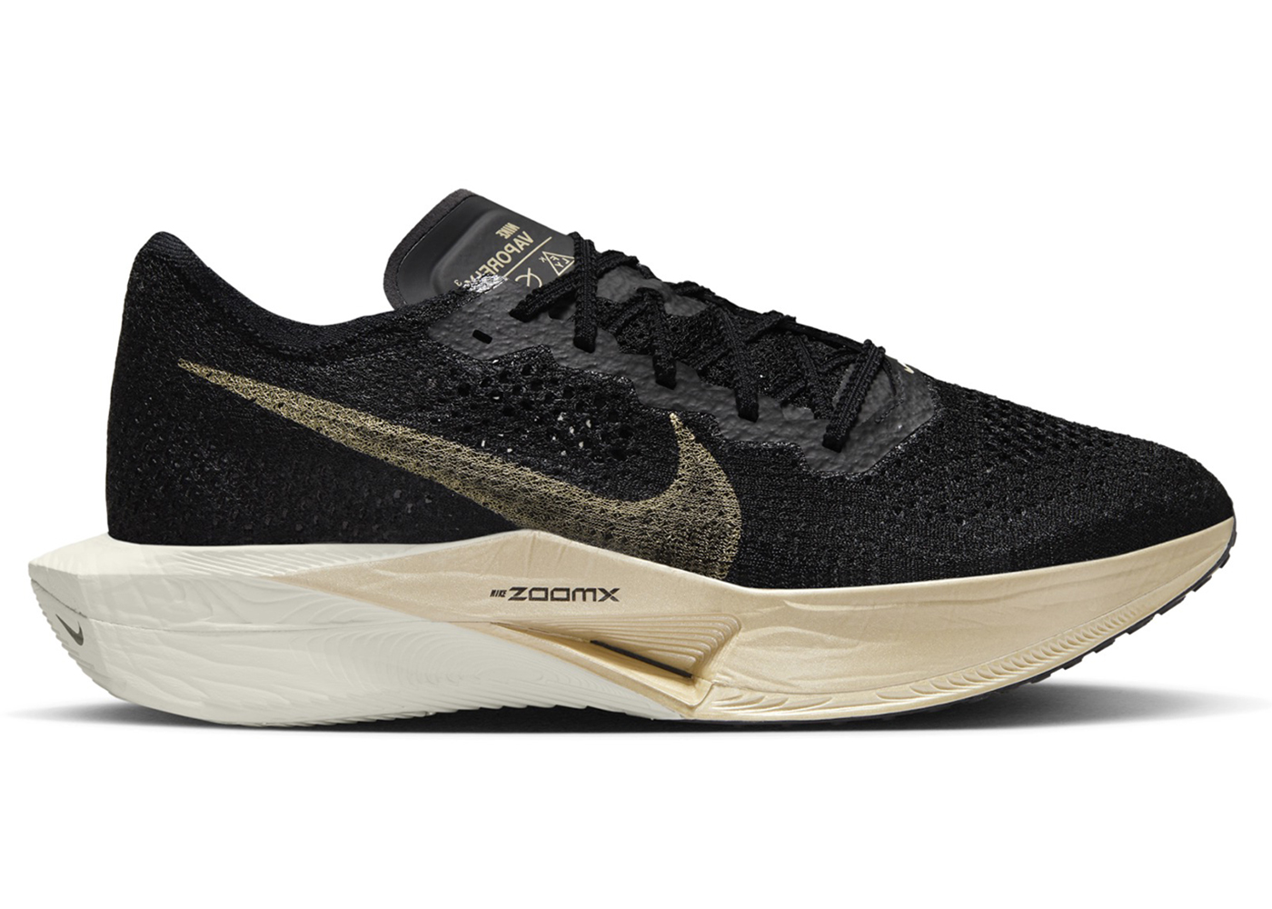 Nike ZoomX VaporFly Next 3 ‘Black Metallic Gold Grain’ DV4129-001 ...