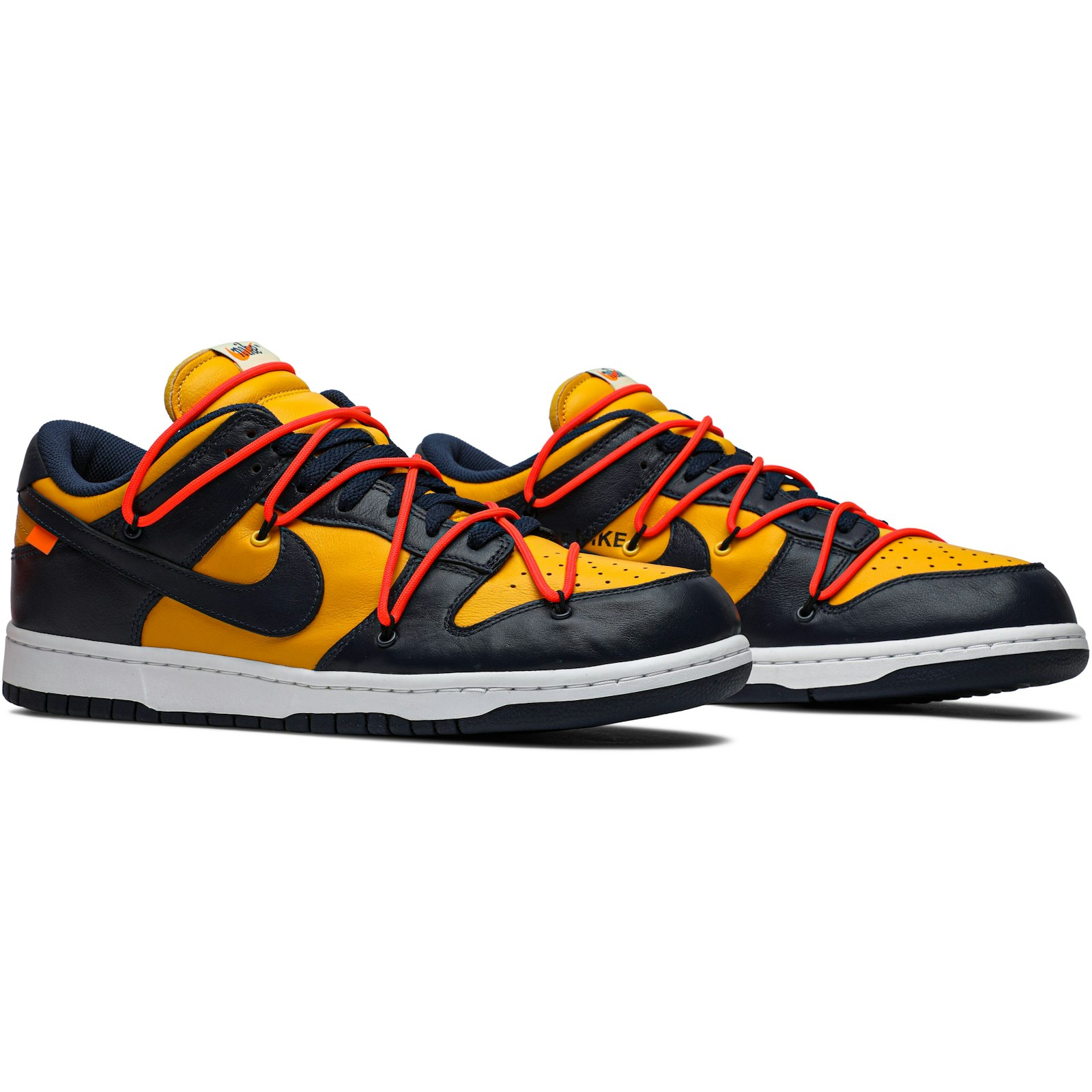 Off-White x Nike Dunk Low ‘University Gold’ [also worn by Kevin Love ...